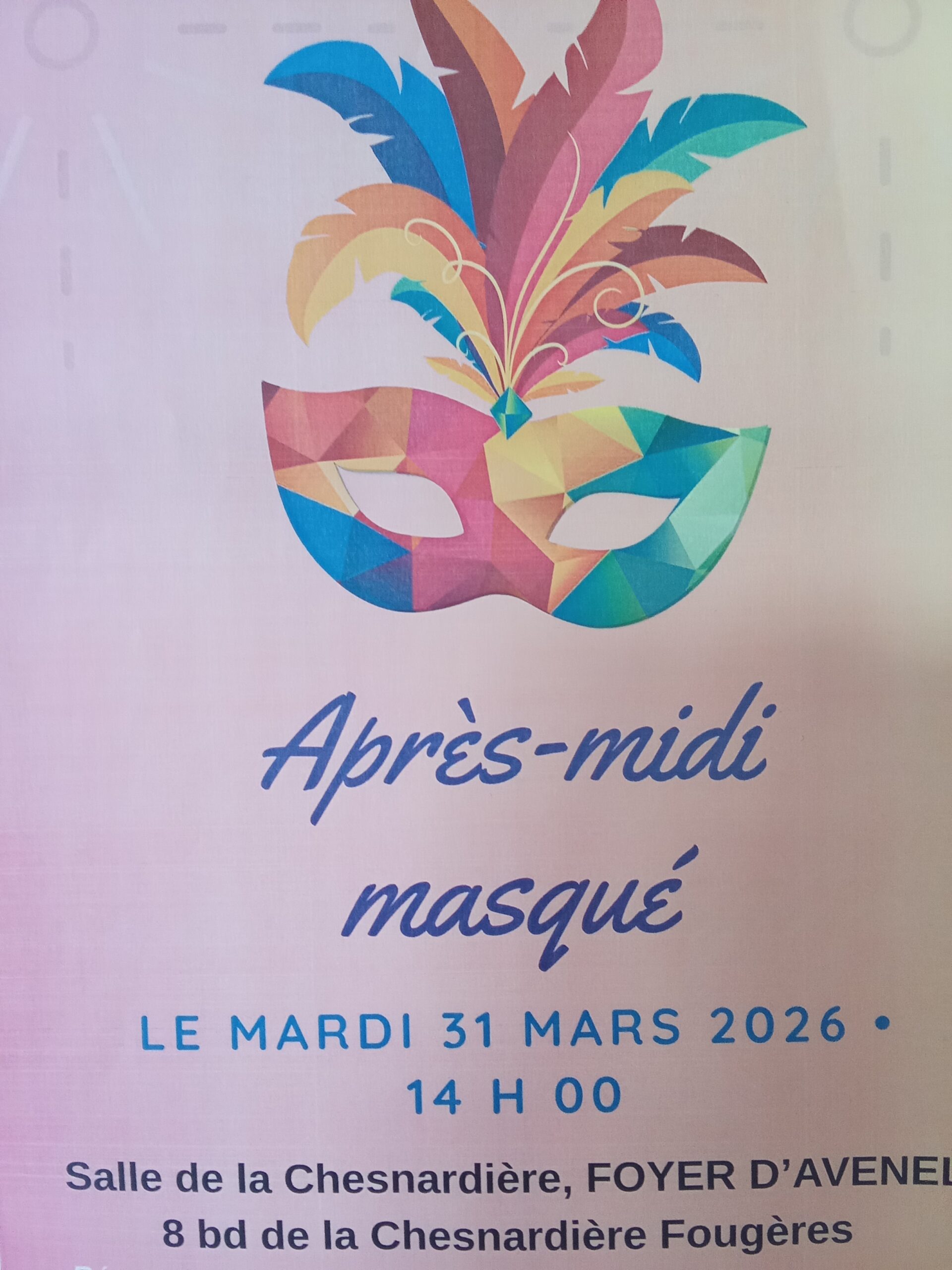 Bal Masqué au Fvie d'Avenel🎭 - Association Anne Boivent